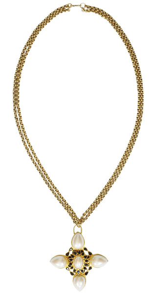 Averil 1980s Vintage Deadstock Double Strand Necklace – Featherstone ...